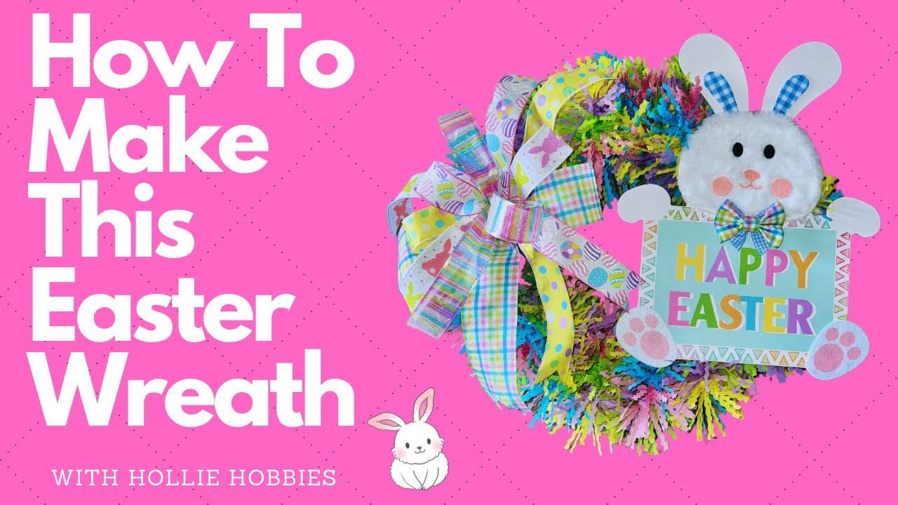 Easter Wreaths DIY/ Easter Wreaths/ DIY Easter Wreath/Easter Wreath ...
