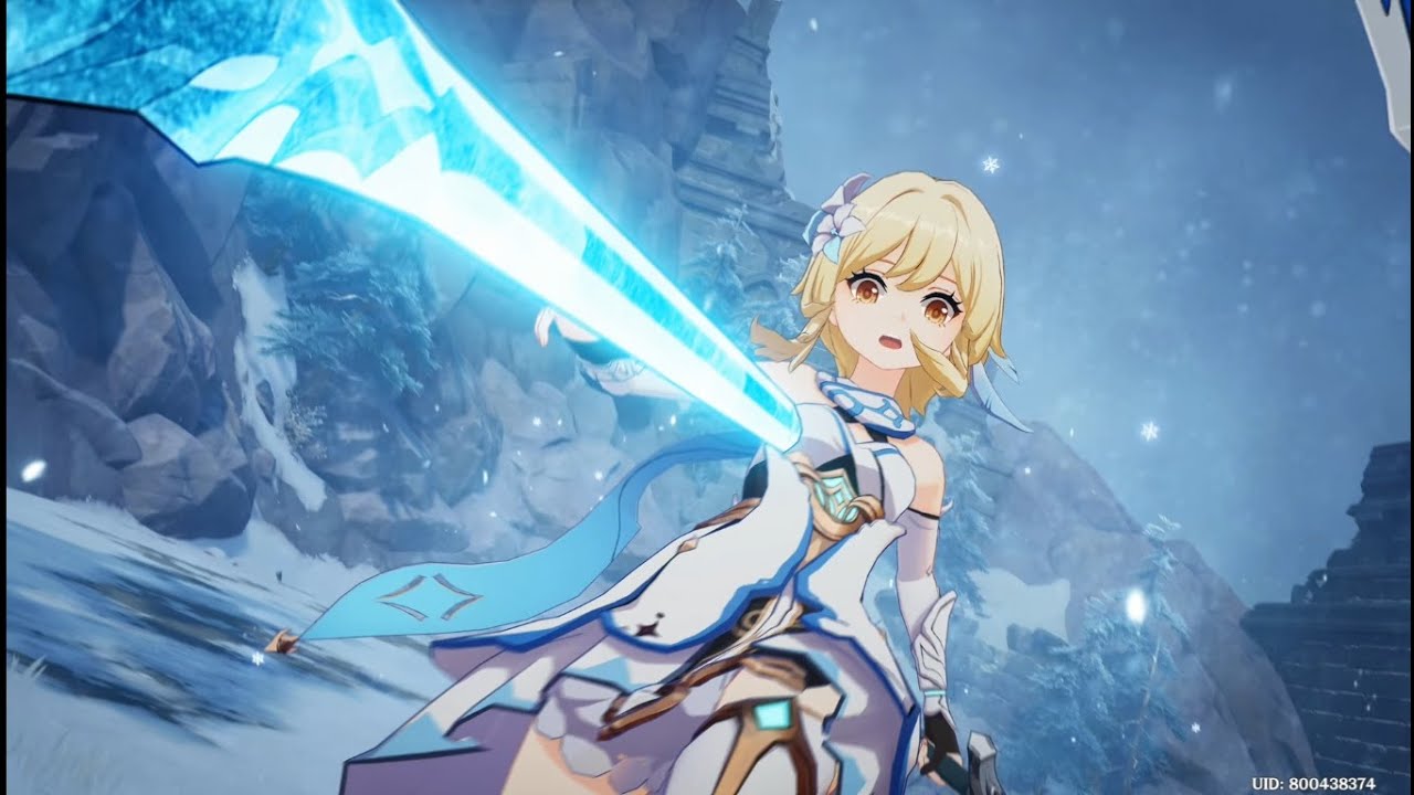 Fake "Albedo" vs Traveler, Eula, Amber & Bennet (Dub JP) - Genshin ...