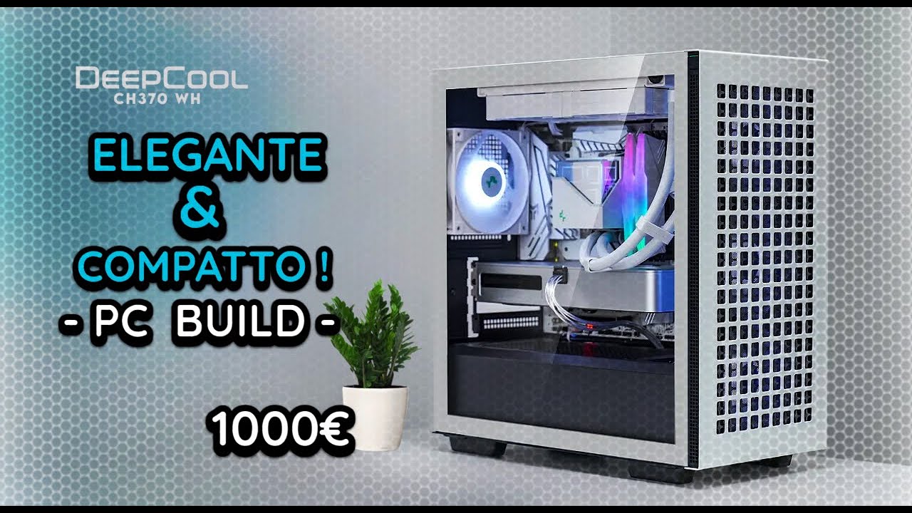 ELEGANTE & COMPATTO! PC DA GAMING 1000€ BUILD 2023 | DeepCool CH370 ...