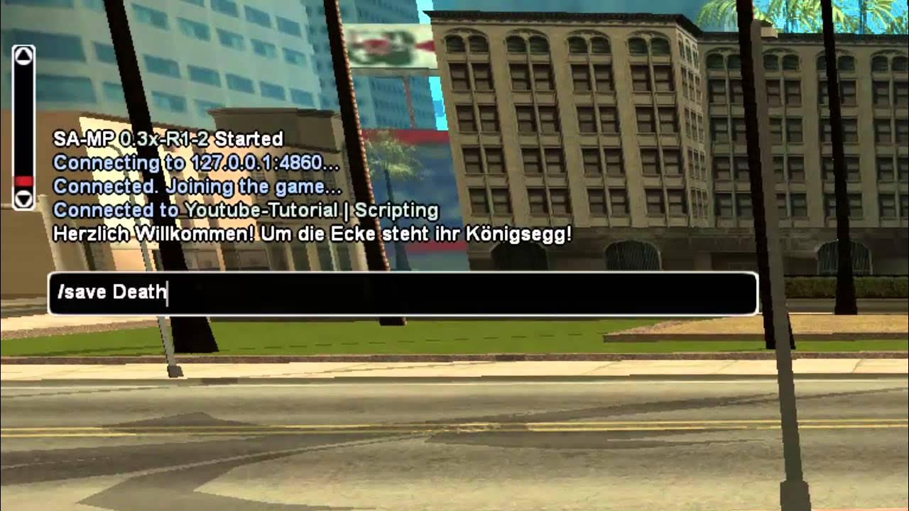 SA:MP / PAWN Tutorial #002 - Erster Befehl (/help-Befehl, Dialog) - YouTube