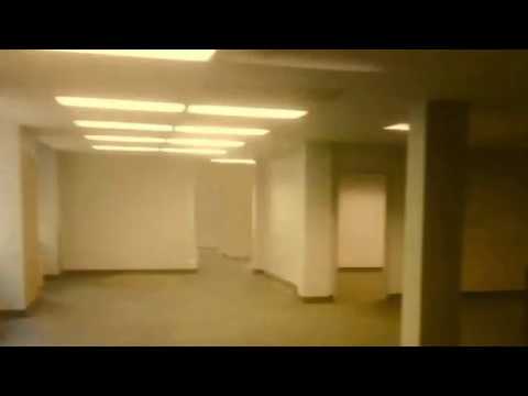 unnerving images of back rooms while happy music plays - YouTube