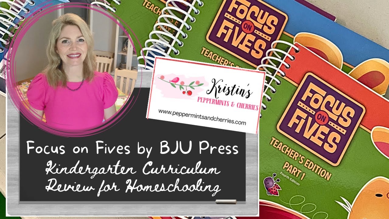 Focus on Fives by BJU Press, Kindergarten Curriculum Review for Homeschool #kindergarten # ...