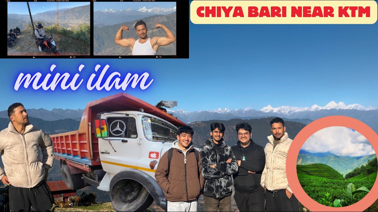 Mini ilam near kathmandu( chiya bari) || Mountains seen🫨 - YouTube