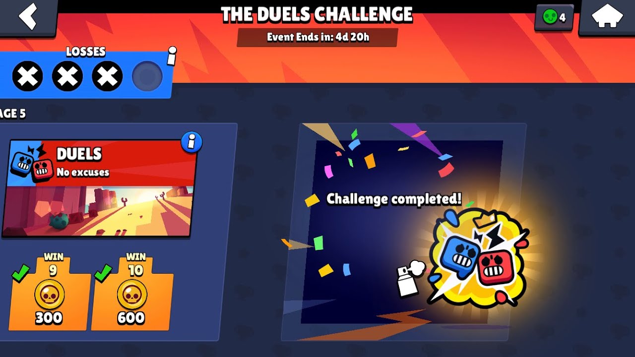 Brawl Stars The Duels Challenge 10-3 - YouTube