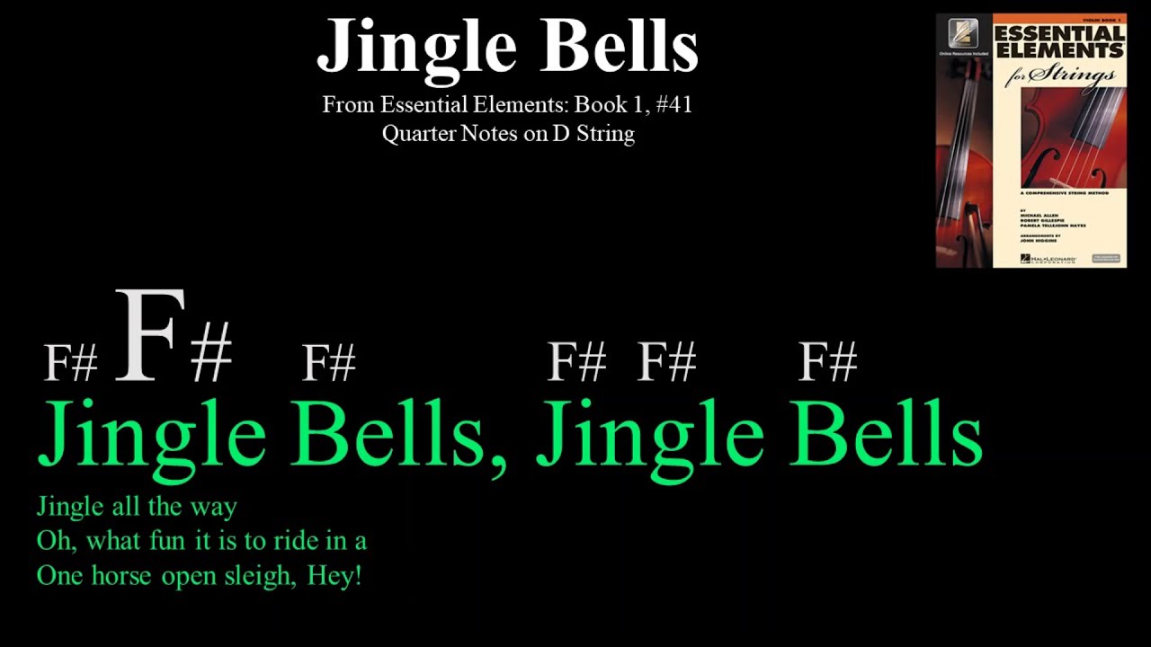 Jingle Bells (#41) from Essential Elements for Strings - YouTube