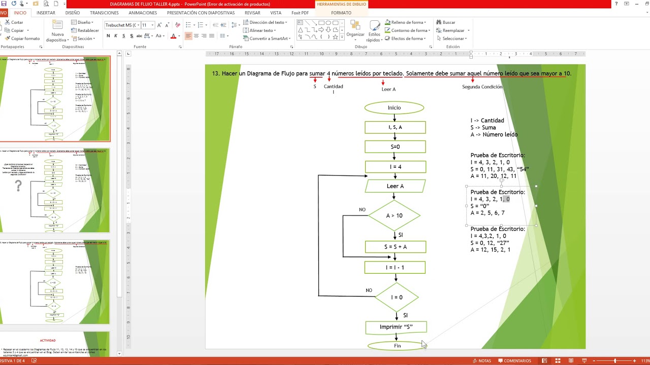 Diagramas de Flujo con doble condición - YouTube