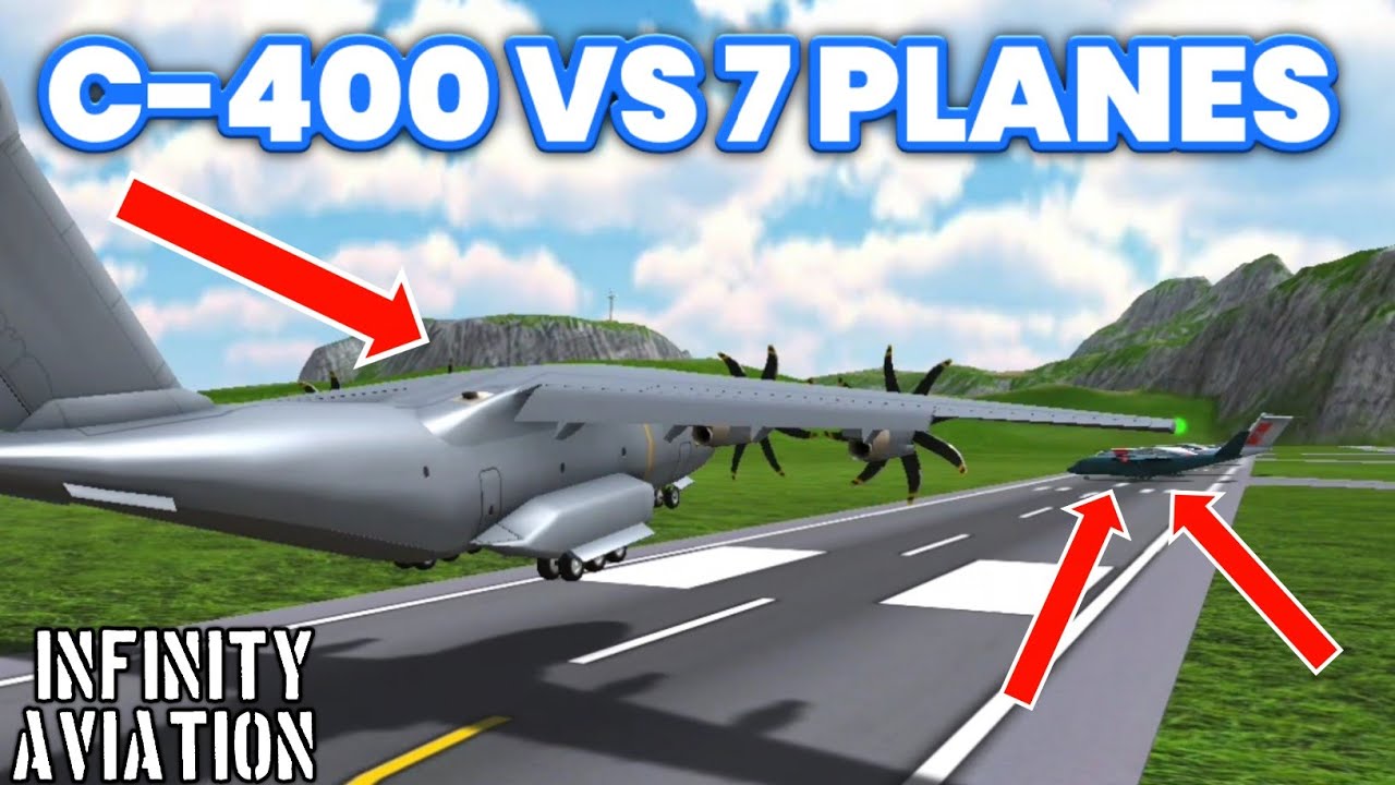 C-400 FIGHTS WITH SEVEN PLANES (and Vehicles) | Turboprop Flight ...