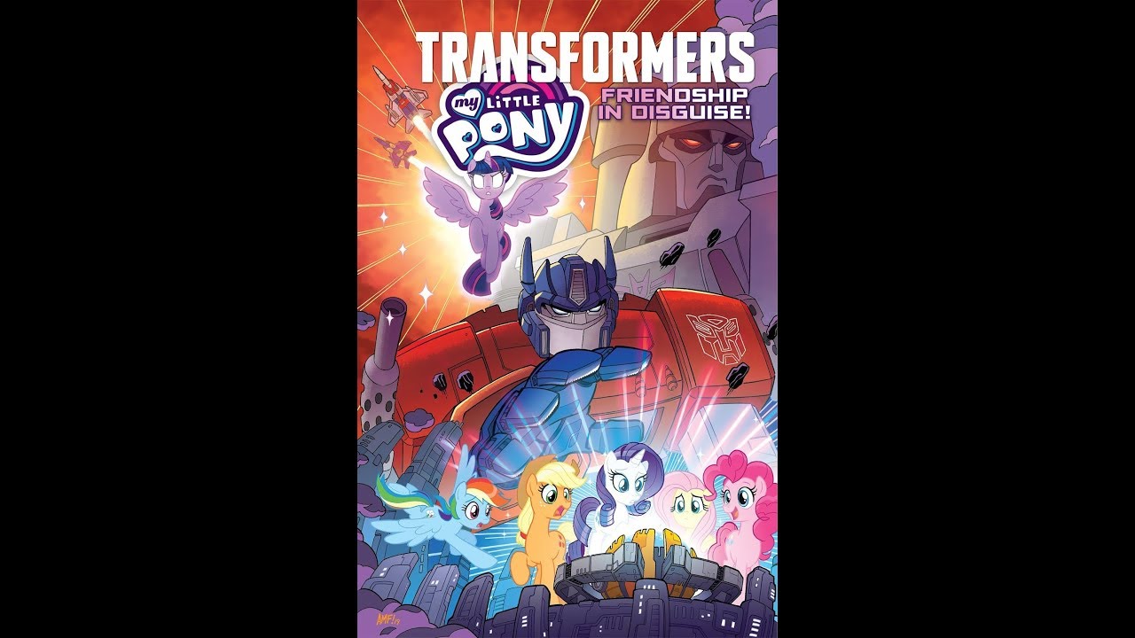 New Transformers: Friendship in Disguise MLP Crossover Graphic Novel ...