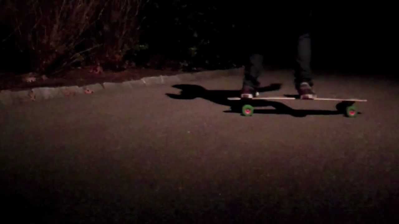 Longboarding: One Winter Night - YouTube