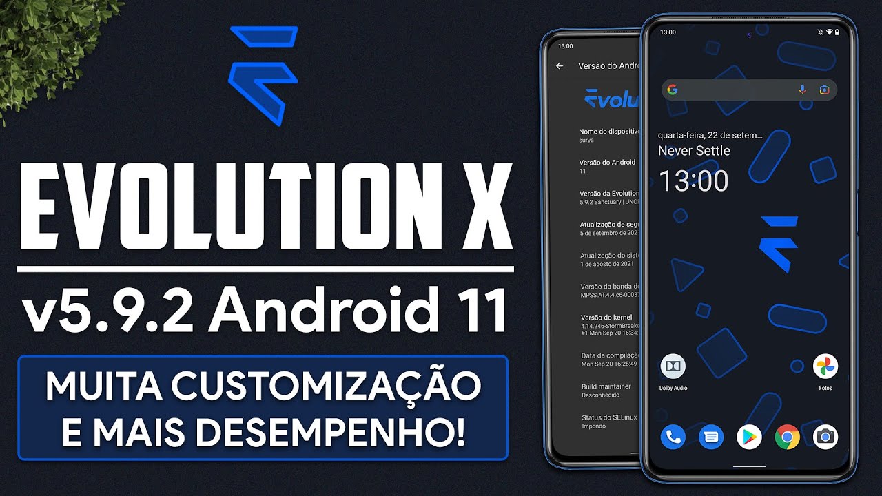 Evolution X ROM v5.9.2 Sanctuary | Android 11 | NOVAS CUSTOMIZAÇÕES E ...