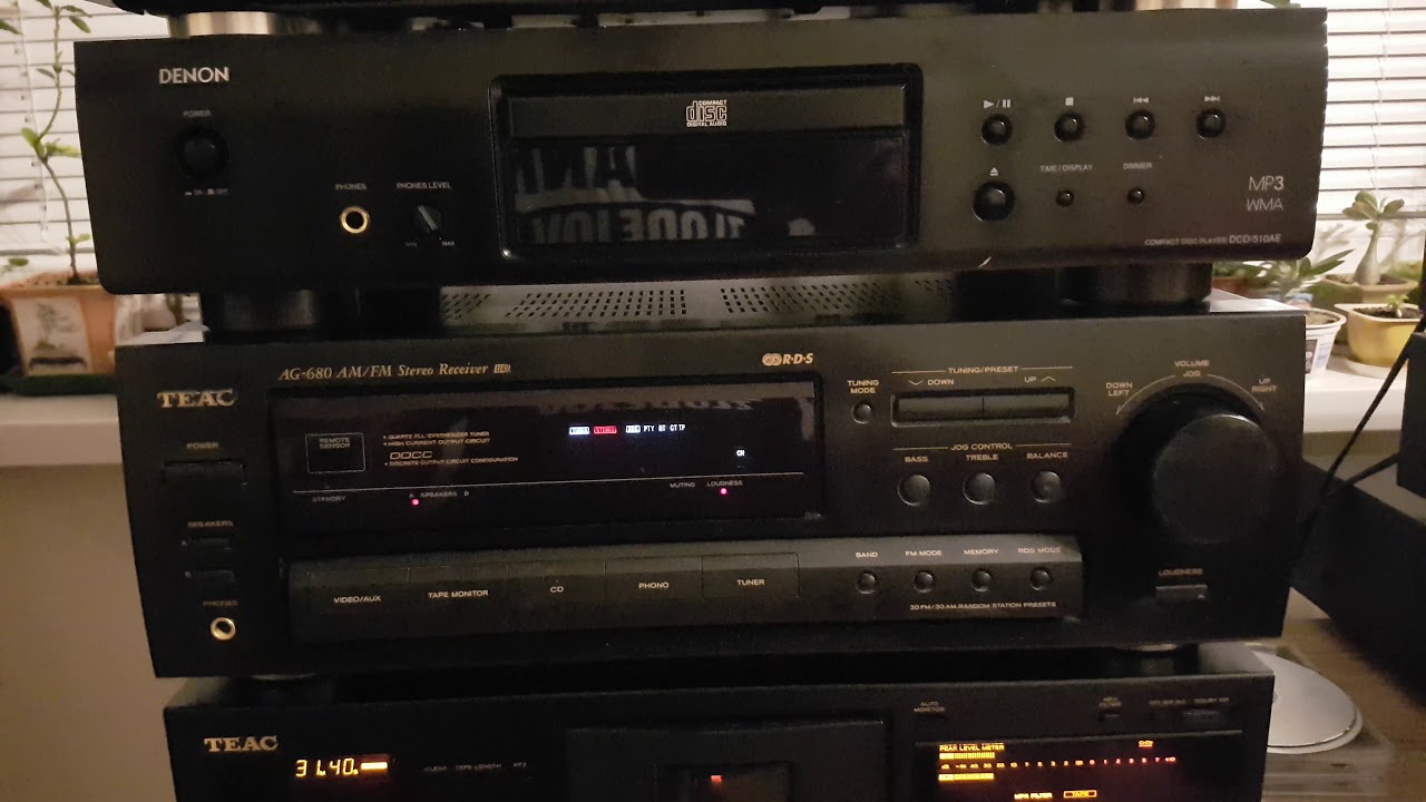 TEAC Receiver AG 680 - YouTube