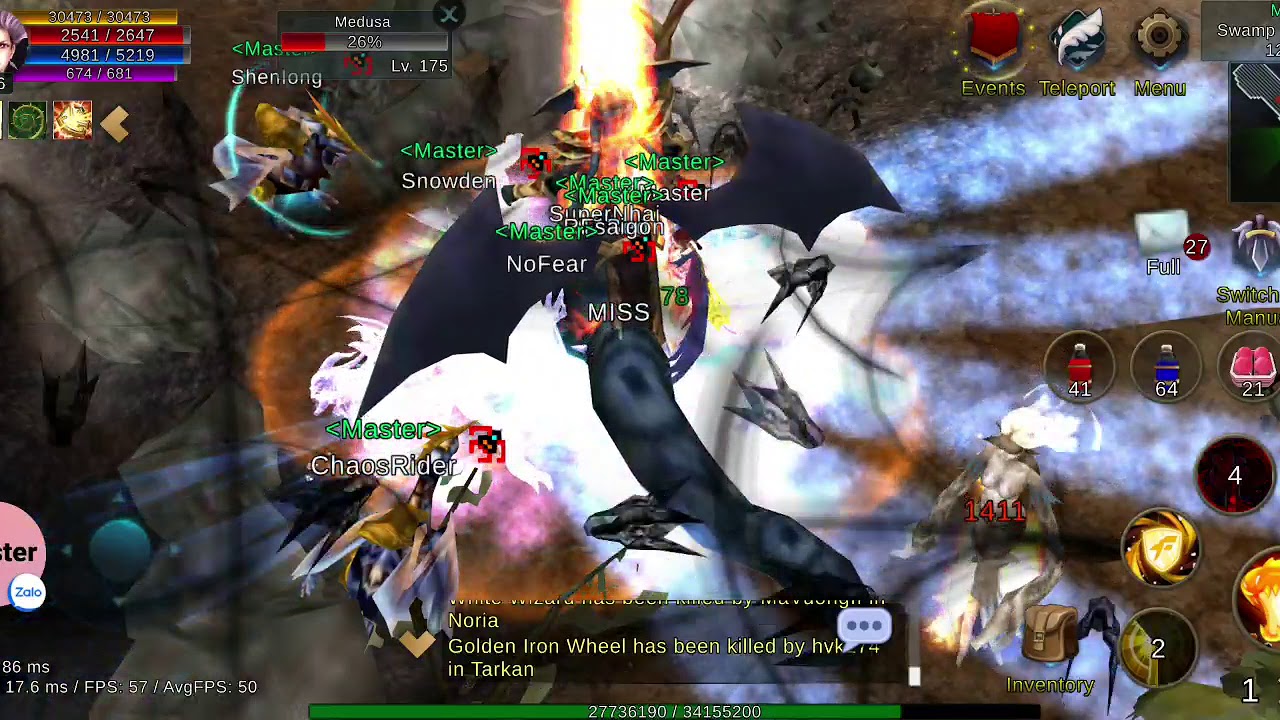Kill Boss Medusa (Mu Lost Continent) - YouTube