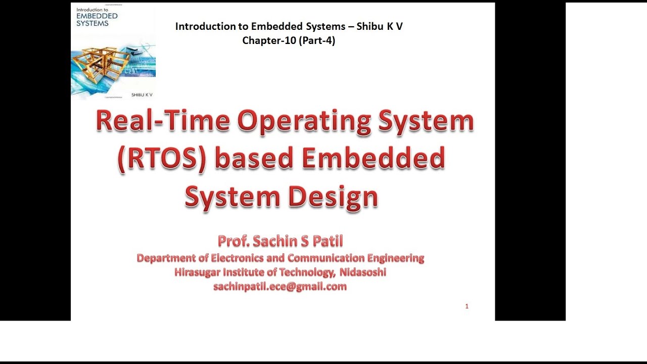 Introduction to Embedded Systems Shibu K V Chapter 10 Part 4 by Prof ...