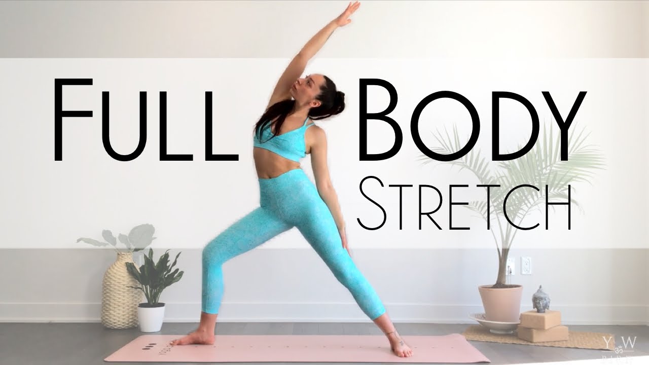 10 Min MORNING YOGA Full Body STRETCH & Flow - Intermediate Yoga - YouTube