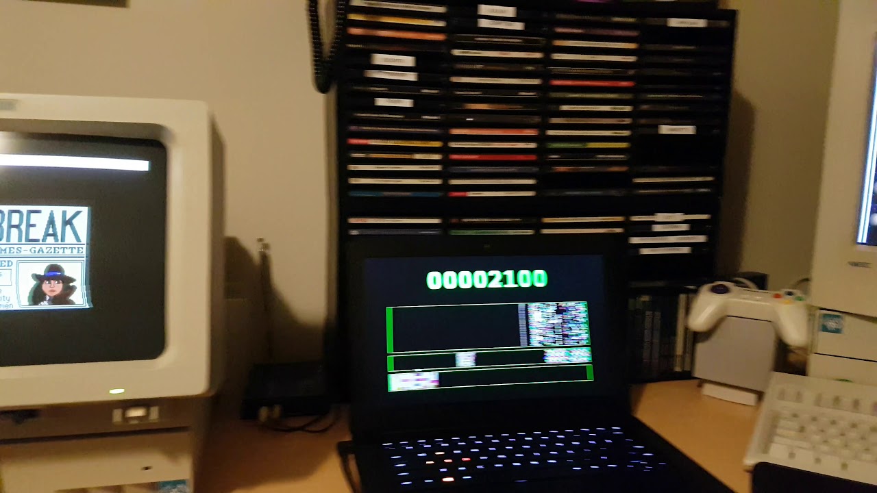A loop through my retro computer room - YouTube