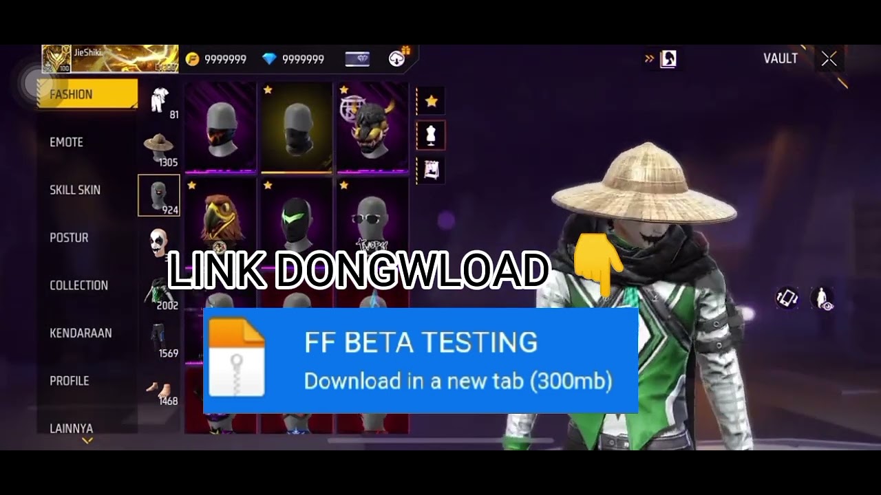 DONGWLOAD FF BETA TESTING 🇮🇩 TANPA ROOT HP ALL WORK ANDROID 100℅ # ...