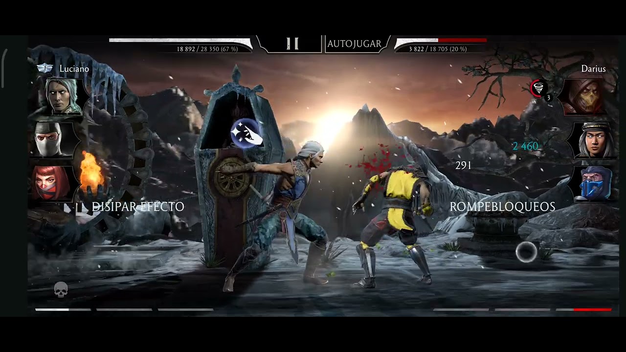 mortal Kombat Mobile, Game play - YouTube