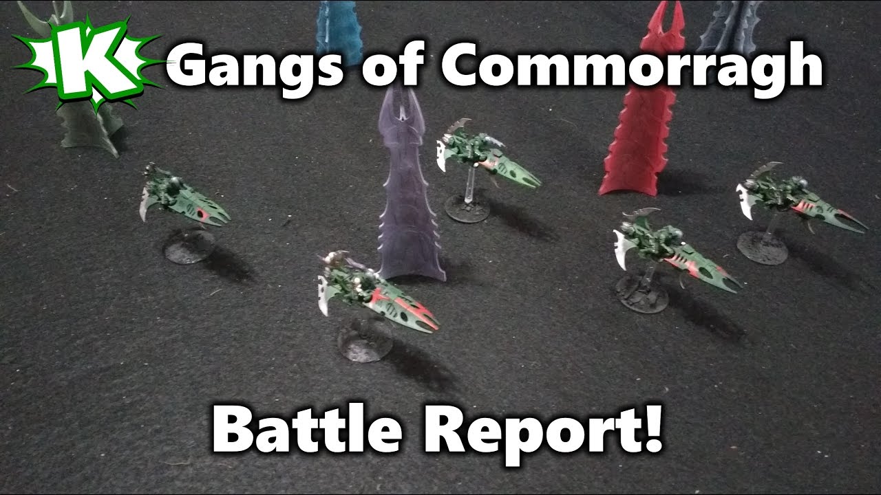First Gangs Of Commorragh Battle Report - YouTube