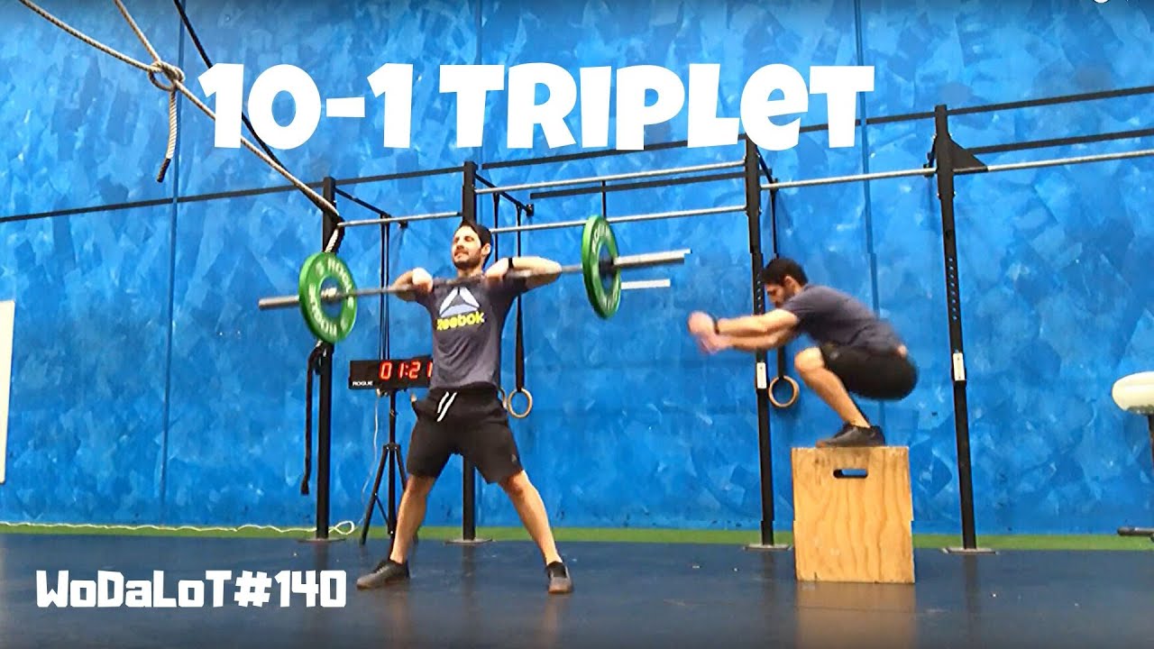 10 -1 triplet | CrossFit Workout // WoDaLoT#140 - YouTube