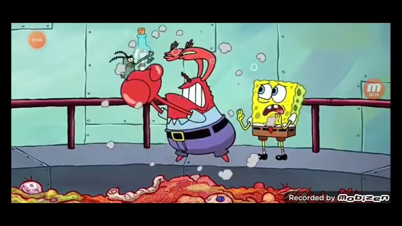 spongebob fight cloud ☁️ has - YouTube
