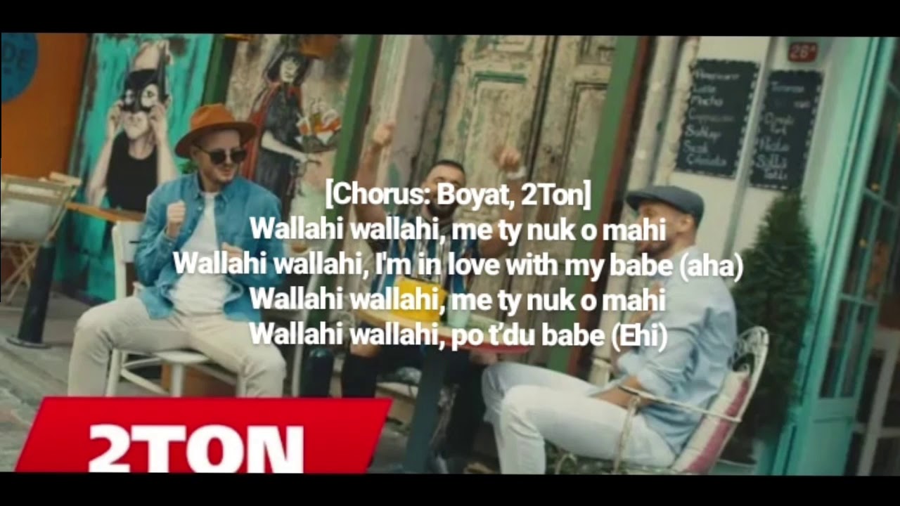 2TON x Boyat - Wallahi Wallahi (Lyrics) - YouTube