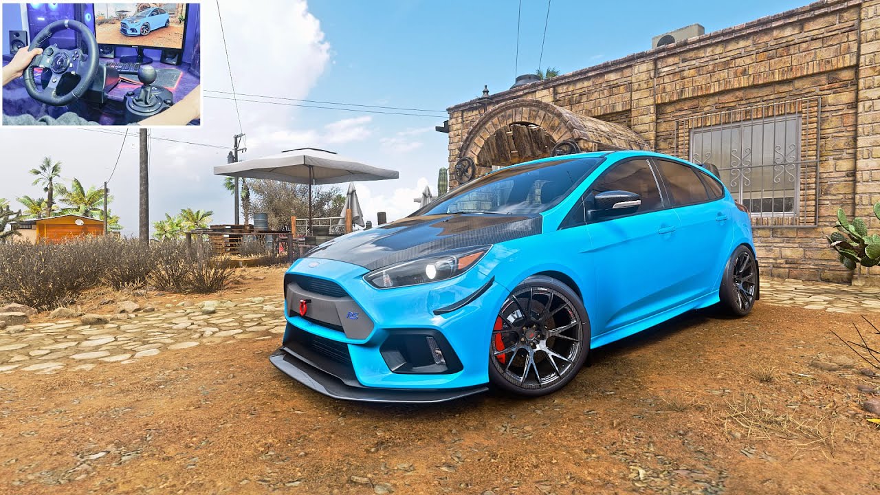 Ford Focus RS 2017 | Forza Horizon 5 + Logitech G920 Gameplay - YouTube