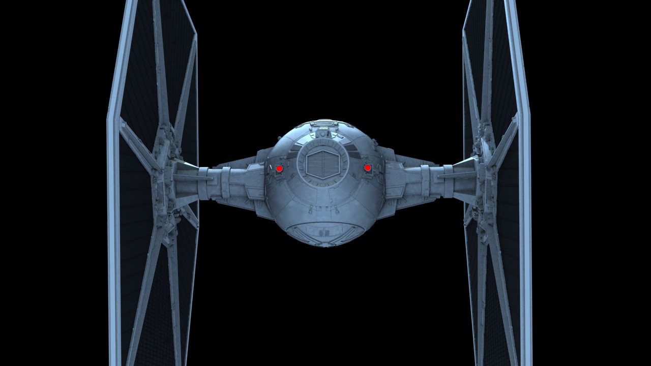 TIE Fighter 360 loop - YouTube