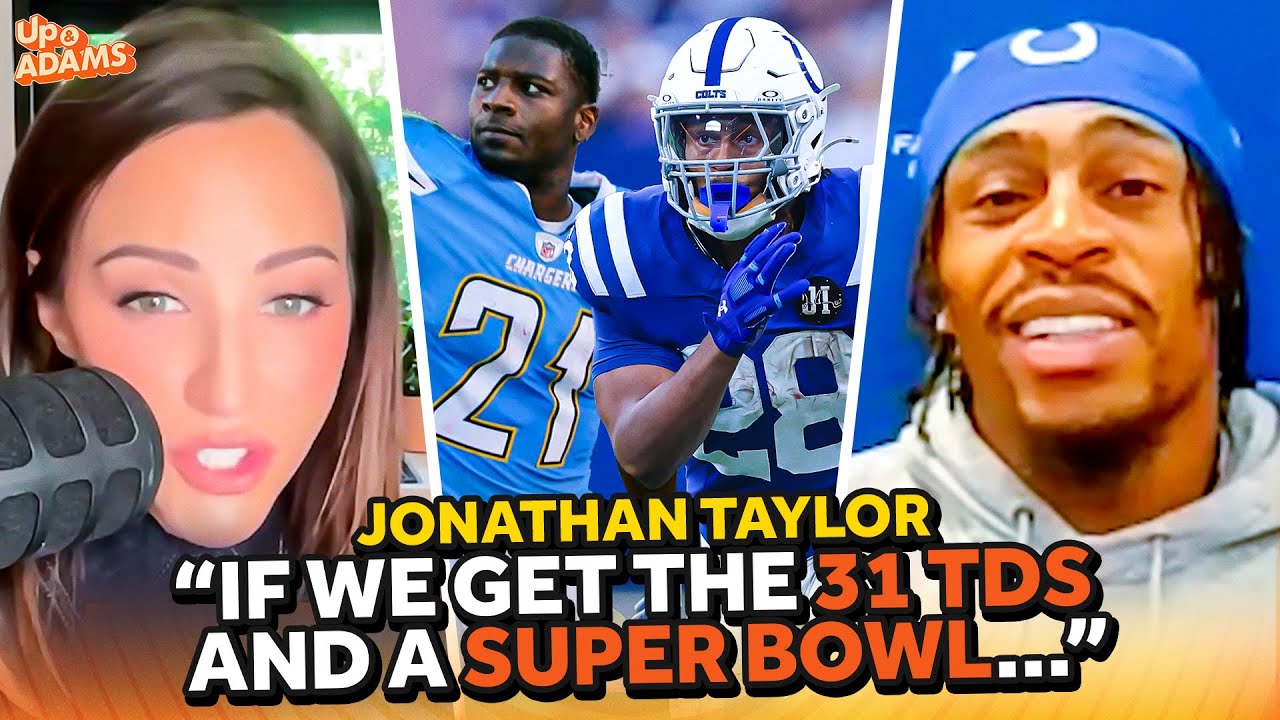 Colts Jonathan Taylor on His MVP Case, BREAKING Tomlinson Record OR ...