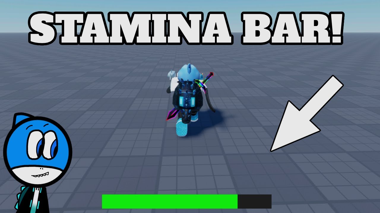 How to Make a Stamina Bar! (Like Forsaken in Roblox) - YouTube