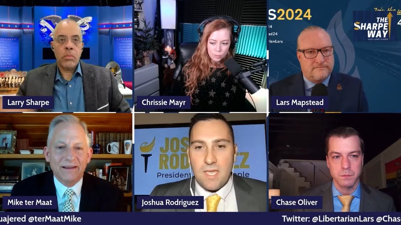 Presidential Forum hosted by Larry Sharpe - EXCERPTS - YouTube