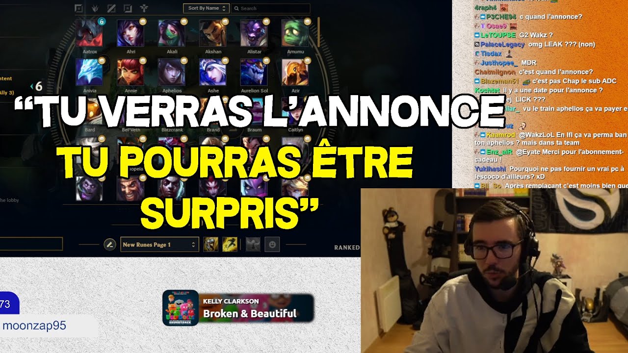 Wakz annonce son retour en LFL ? - YouTube