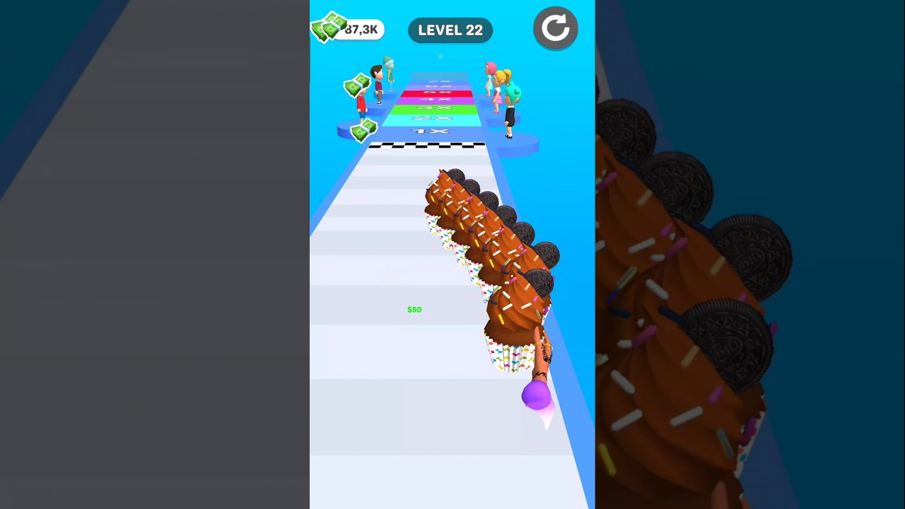 Cupcake Stack - Cake Games #22 - YouTube