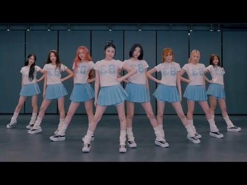 Hearts2Hearts - 'Gee' Dance Practice [MIRRORED] (Original Song by Girls' Generation)