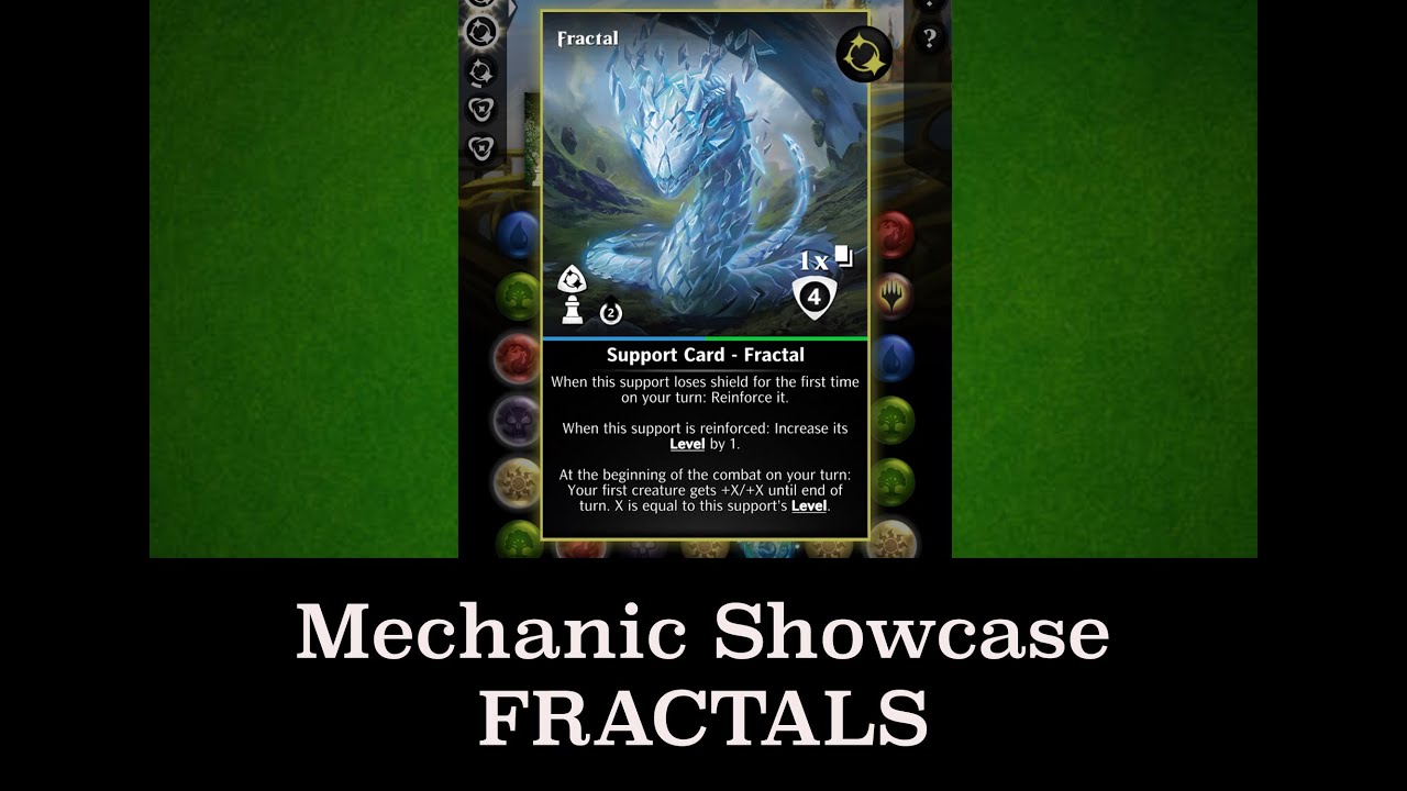 Fractals - Mechanic Showcase | Magic the Gathering Puzzle Quest - YouTube