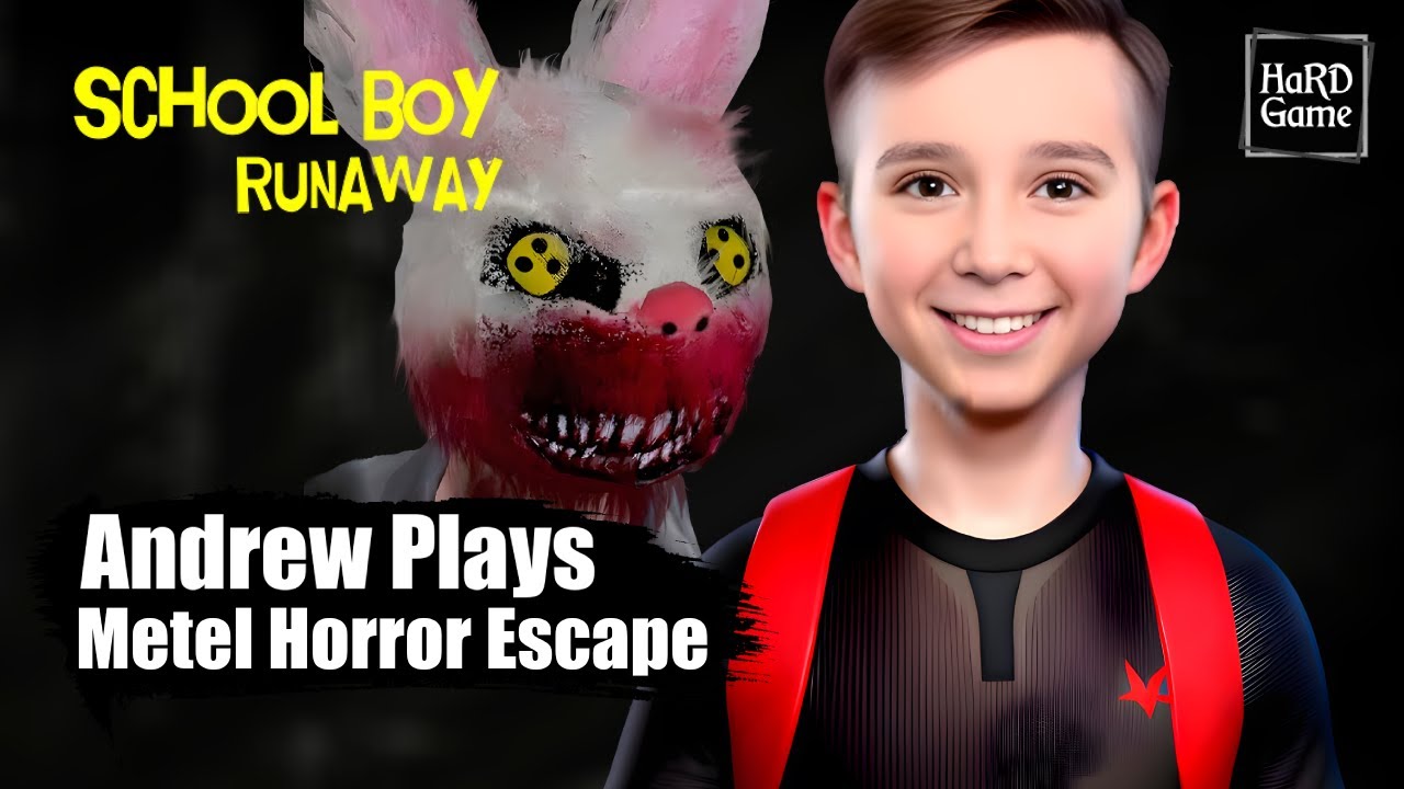 SchoolBoy Runaway — Andrew plays Metel Horror Escape - YouTube
