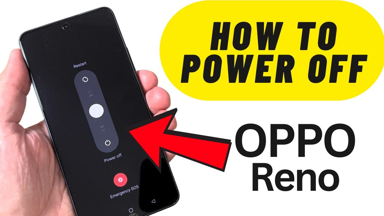 How to Power Off & Restart OPPO Reno 11, 12, 13, 14 - YouTube