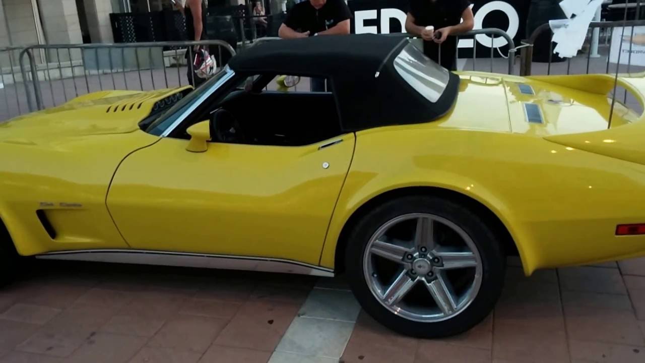 שברולט קורבט בישראל Chevrolet Corvette in Israel - YouTube