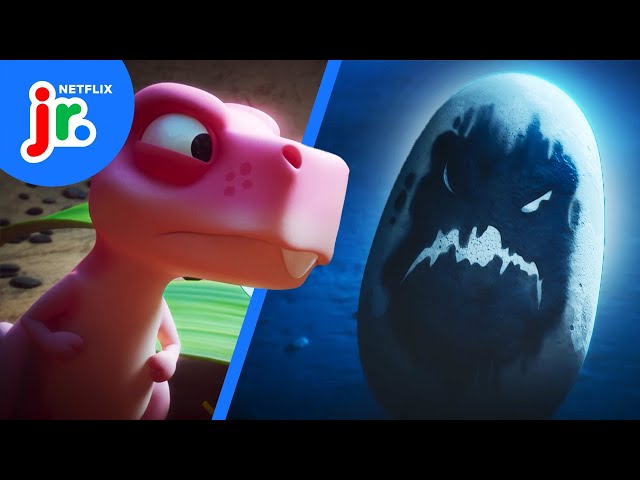 T-Rex VS Triceratops EGG-Scape! 🥚🦖 Bad Dinosaurs | Netflix Jr - Videos ...