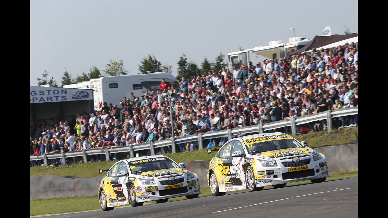 POWER MAXED RACING KNOCKHILL REVIEW | BTCC 2015 - YouTube