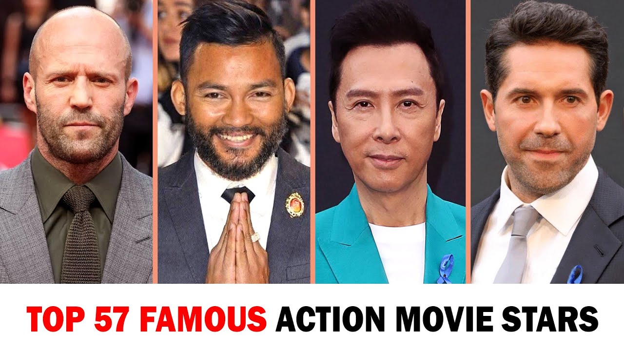 Top 57 Most Famous Action Movie Stars in Hollywood - YouTube