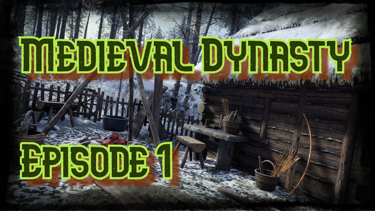 Building My Starter Home - Medieval Life Simulator - Medieval Dynasty ...