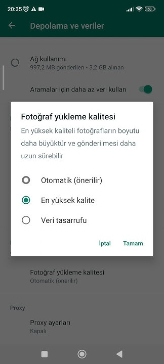 WhatsApp ta kalite bozulmadan fotoğraf paylaşma - YouTube