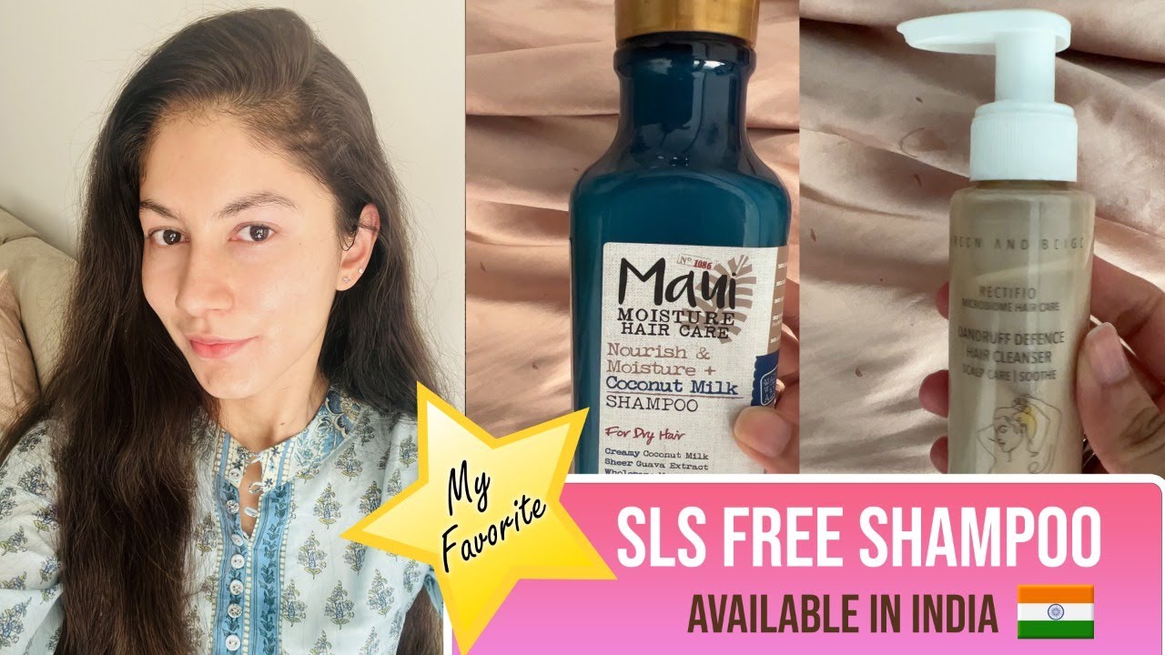 My Favorite SLS Free Shampoo Available In India - YouTube