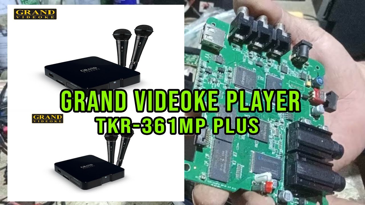 GRAND VIDEOKE PLAYER TKR-361MP PLUS (Change 12volt DC Power Jack Solve ...
