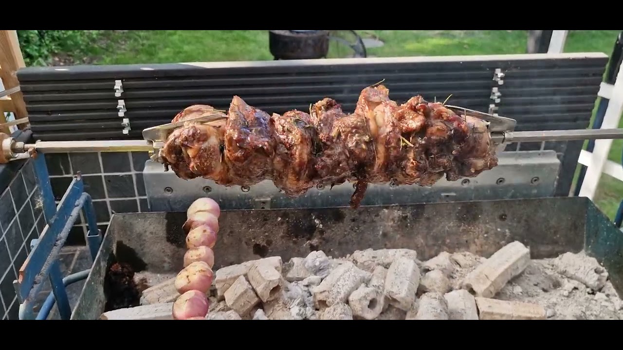 Cyprus grill, #Rotisserie Lamb Souvla 24.05.23 - YouTube