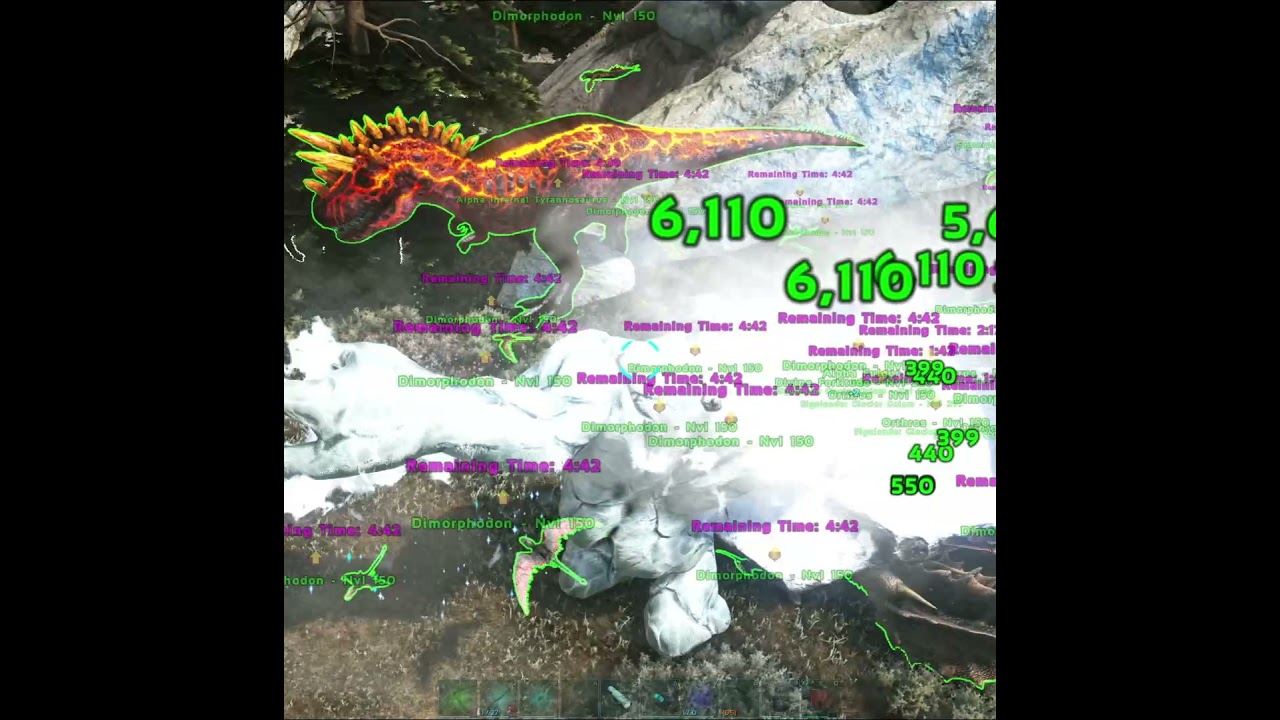 El Rex de LAVA😈 | Rex de Fuego ARK | Rex de MAgma en ARK Survival ...