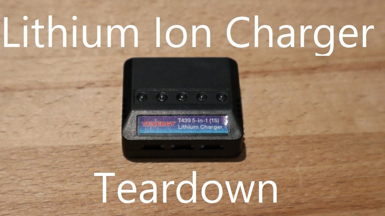 Inside a small lithium-ion battery charger - YouTube