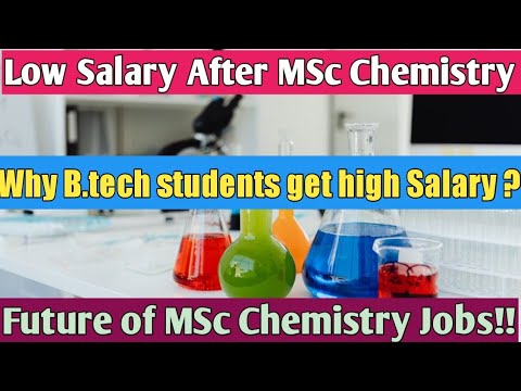MSc Chemistry Vs B.Tech | Low Salary after MSc Chemistry | MSc ...