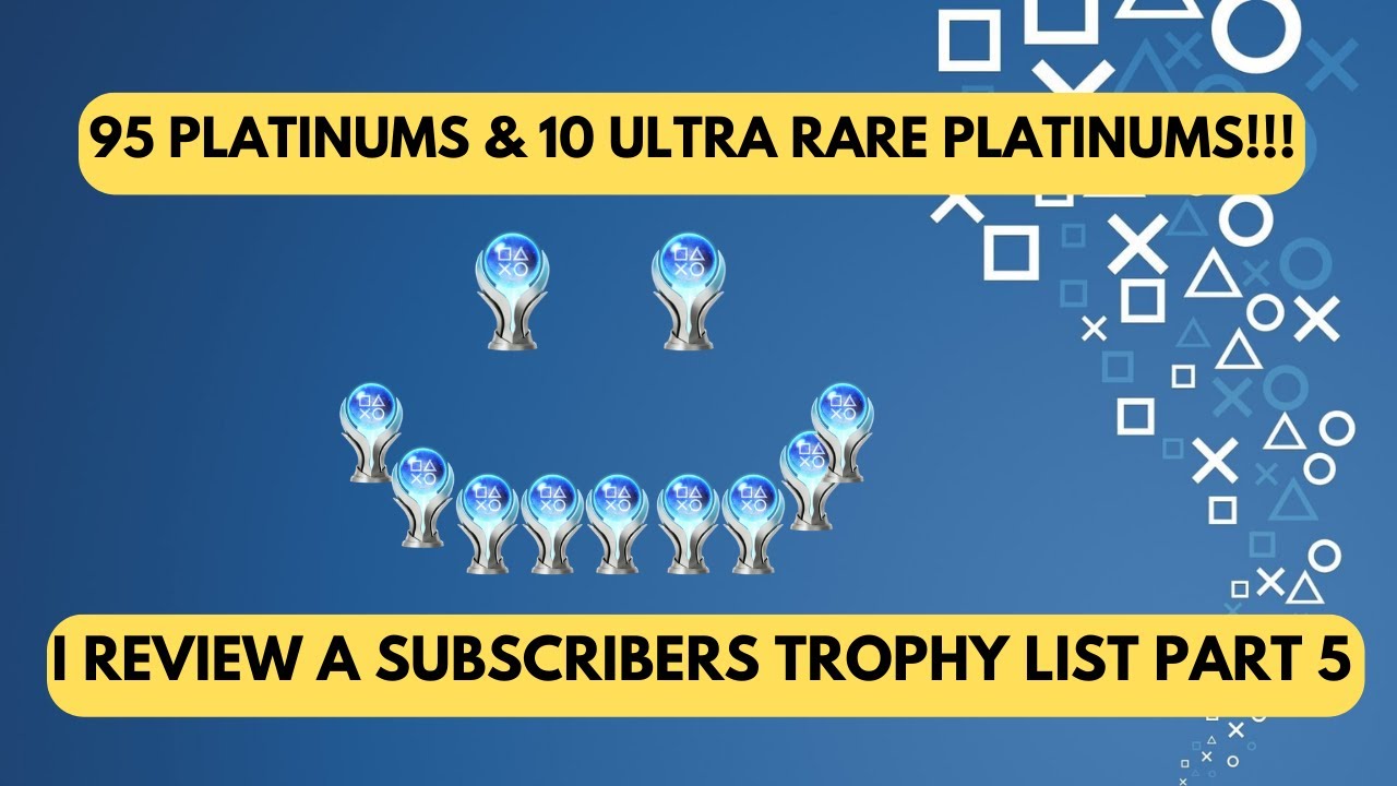 Trophy List Review - Racing Expert Trophy Hunter (95 Plats / 10 Ultra ...