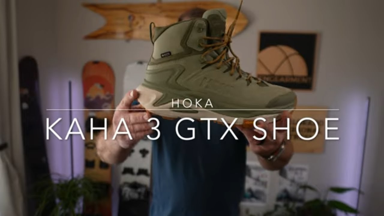Hoka Kaha 3 GTX Shoes - Gore-Tex Invisible Fit - YouTube